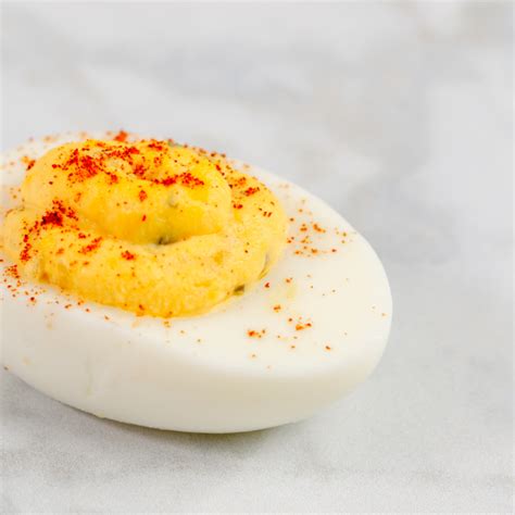 Deviled Eggs Without Mustard Fork To Spoon