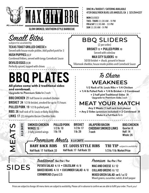 Max City Bbq