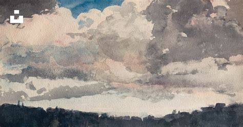 물 위로 흐린 하늘의 그림 사진 Unsplash의 무료 예술 이미지