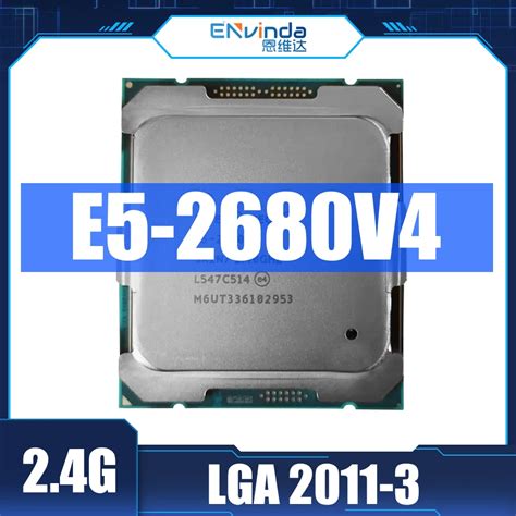 Used Intel XEON E5 2680 V4 CPU Processor 14 Core 2.40GHZ 35MB L3 Cache ...