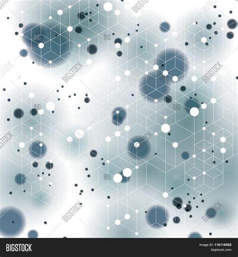 3d spatial lattice vector and photo free trial bigstock