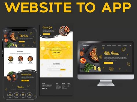 website to android and ios app using flutter upwork