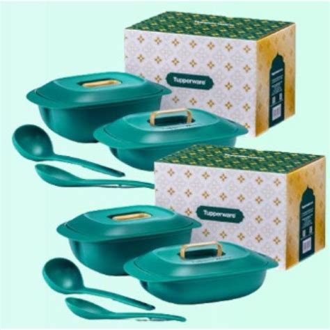 Tupperware Gourmet Server With Ladle Set Shopee Malaysia