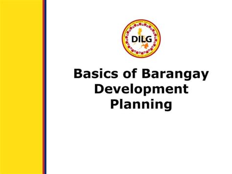 Dilg Memocircular Bdp Guidelines And Formulationpdf