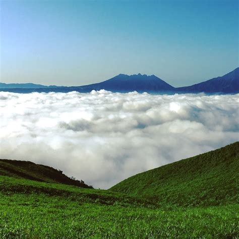早朝の阿蘇で最高の雲海！ Life Up