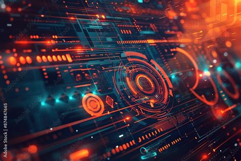 Modern Conceptual Elegant Template In Hi Tech Style Contemporary Cover