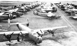 The B17s And B 24s That Landed In Switzerland Are Stored At Dübendorf