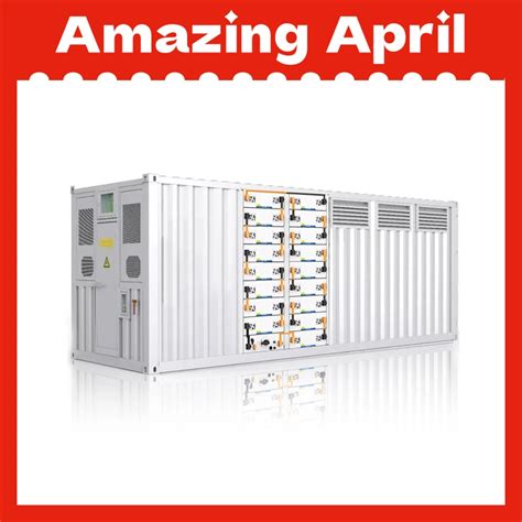 Lithium Battery Energy Storage System Container 1mwh 2mwh Container Battery Power For Industry