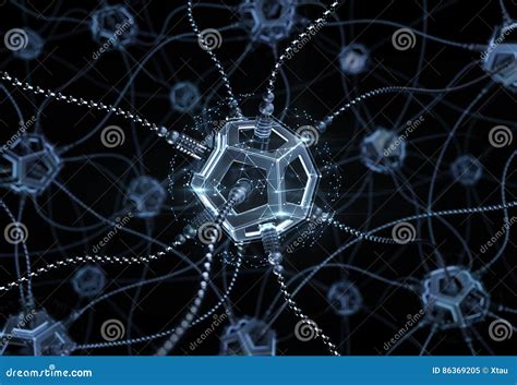 Artificial Neural Network Stock Illustration Illustration Of Core