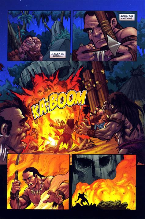 Read Online Jungle Girl Comic Issue 4