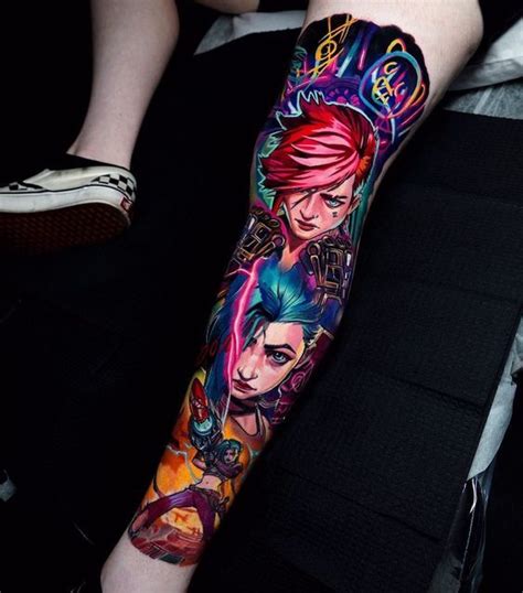 A Person With A Tattoo On Their Arm