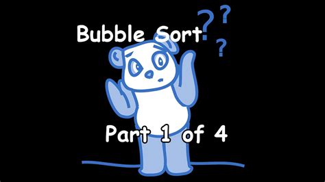 Bubble Sort Part 1 Computer Science Pseudocode Youtube