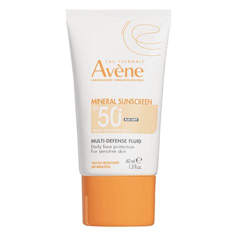 Avene Mineral Tinted Sunscreen Spf 50 Lightweight Uv Protection