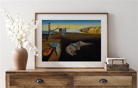 The Persistence Of Memory Salvador Dali Art