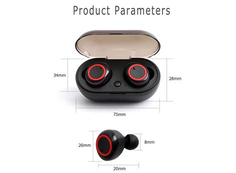 Y50 TWS Bluetooth Earphone 5 3 Wireless Headset Waterproof Bass Earbuds True Wireless Stereo