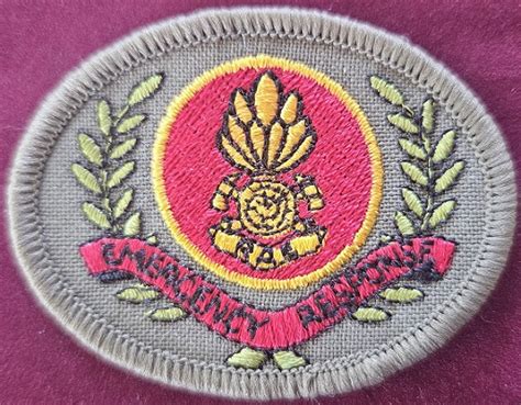 Rae Emergency Response Patch Khaki Welcome To Australian