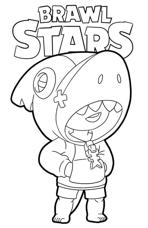 Desenhos Para Colorir De Brawl Stars Como Fazer Em Casa