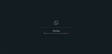 Github Jazimabbaswhatsapp Web Ui Ui For Whatsapp Web A Project Aimed At Providing Users