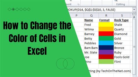 Vba Color A Cell Imaginative Minds