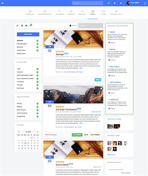 Intranet Joomla Template For Company School JA Intranet JoomlArt