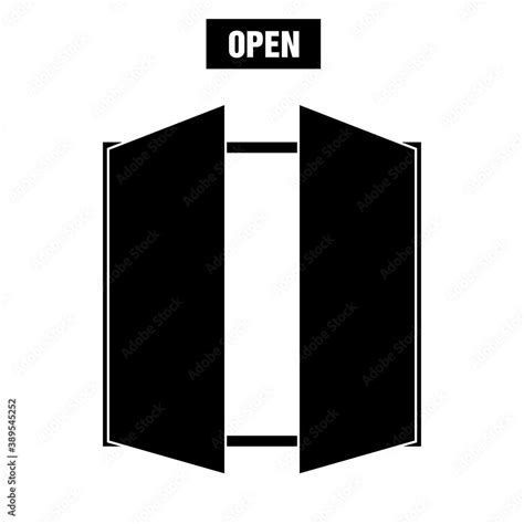 Emergency Exit Sign Exit Door Icon Exit Strategy Stock Illustration Adobe Stock