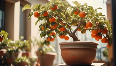 Can Persimmon Trees Be Grown In Pots