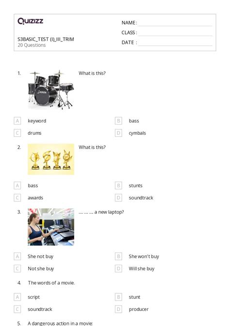 50 Class 3 Worksheets On Quizizz Free Printable