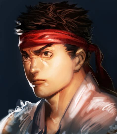Ryu Street Fighter Drawn By Bam S Leona Danbooru