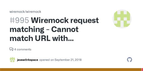 Wiremock Request Matching Cannot Match Url With Dynamic Path Variable