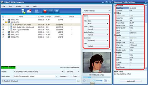 Xilisoft MTS Converter Tutorial
