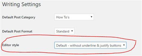 wordpress how to add back missing underline and justify buttons
