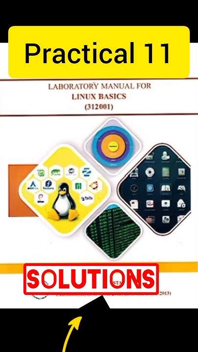 linux basics 2nd sem solutions msbte solution labmanual diploma linuxbasics linux