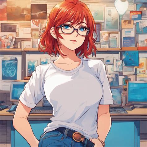 Redhead Waifu 10 By Nobletiefling On Deviantart