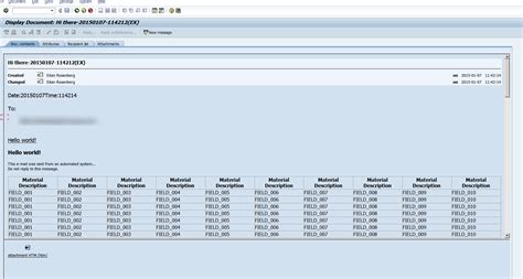 Solved Send Tabular Output In Email Using Oops Sap Community