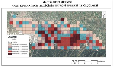 Measuring Land Use Diversity Using The Entropy Index Download Scientific Diagram
