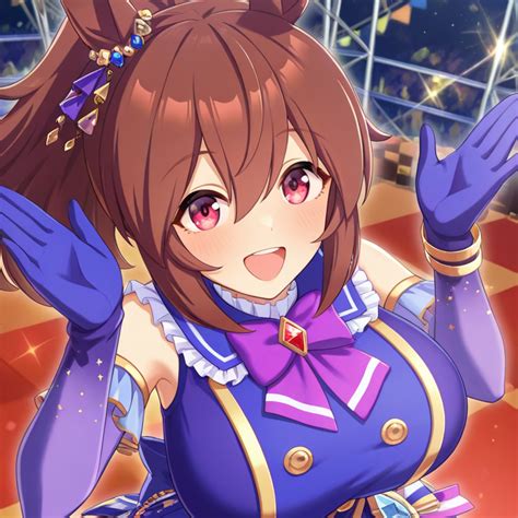 [ウマ娘]ヒシアケボノ Magic Night Garland [マジックナイトガーランド] Cosplay Aiイラストモデル
