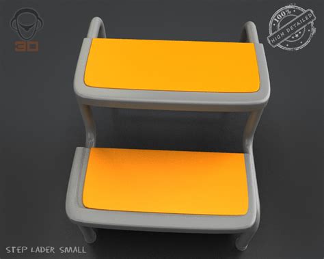 Step Lader Small 3d Max