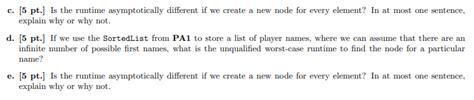 Solved For Pa1 Your Linked List Handled Duplicate Elements