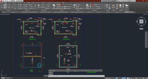 Denah Dan Gambar Cad Arsitek Wisma 3 Lantai Civ 027 Sipilpedia