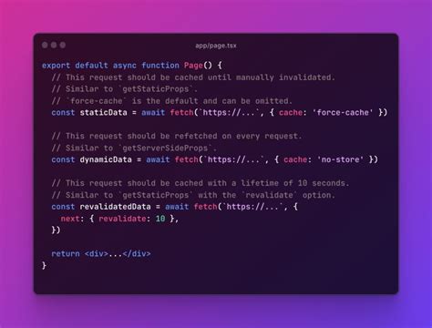 👩‍💻 Nextjs 14 Extends The Native Web Fetch Api Rukewe Joseph