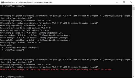 Excludeversion Switch Breaks Installation Issue Nuget Home Github