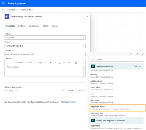 how to create a microsoft forms approval workflow