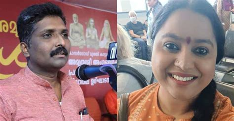 Actress Lakshmi Priya Accuses Bjp Leader Sandeep Vachaspathi Of Unpaid Remuneration News