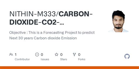 Github Nithin M333carbon Dioxide Co2 Emission Prediction Objective This Is A Forecasting