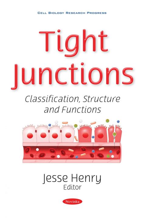 Tight Junctions Classification Structure And Functions Nova Science