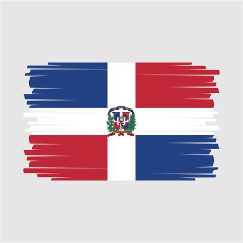 Vector De Bandera De República Dominicana 21974883 Vector En Vecteezy