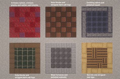 Some Unusual Floor Designs Minecraft Minecraft Designs Minecraft Floor Designs Minecraft