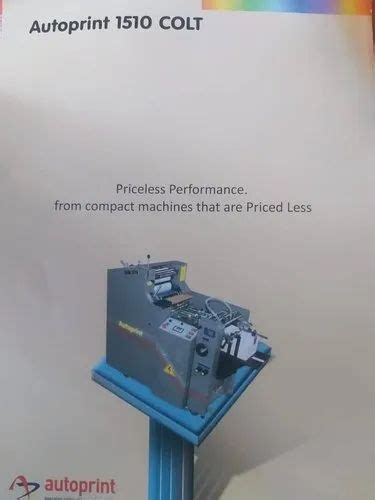 Single Color Autoprint Mini Offset Printing Machine At Best Price In Kolkata