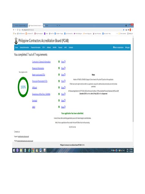 Pcab Successful Submission Pdf