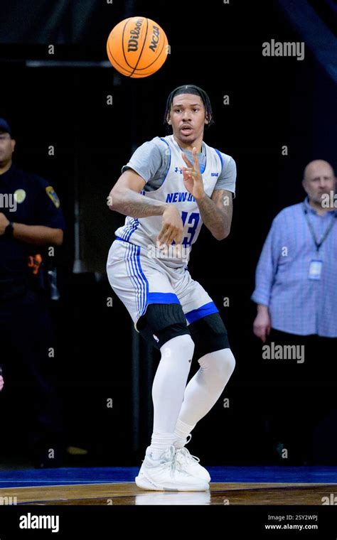 New Orleans Guard Jamond Vincent 13 Passes During An Ncaa College